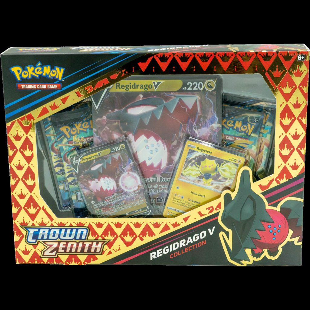 Pokemon Crown Zenith Regieleki V & Regidrago V Collection – The Art Of ...